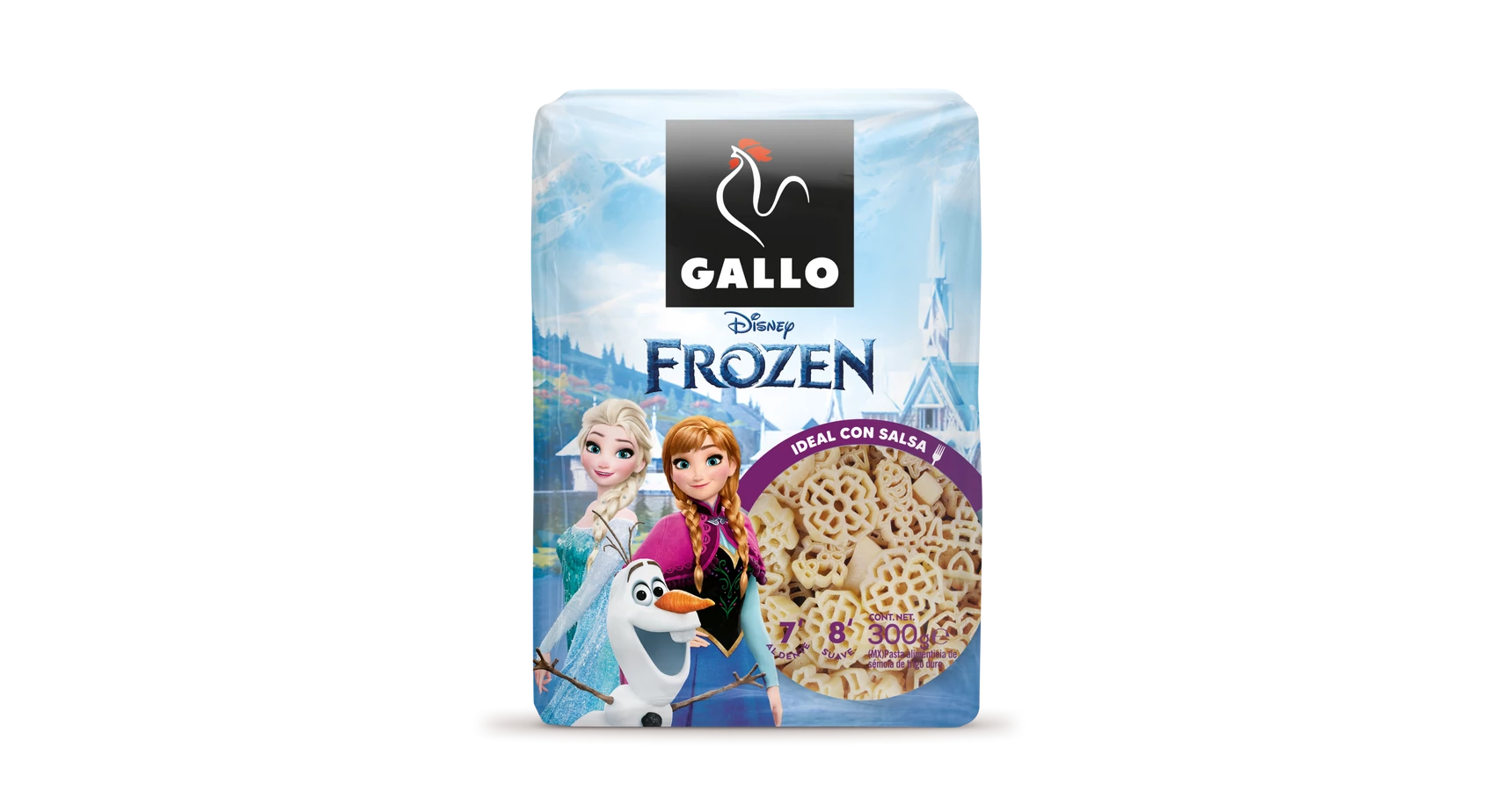 Gallo - Disney durumbúza tészta jégvarázs 300g - COMERCIAL GALLO ...